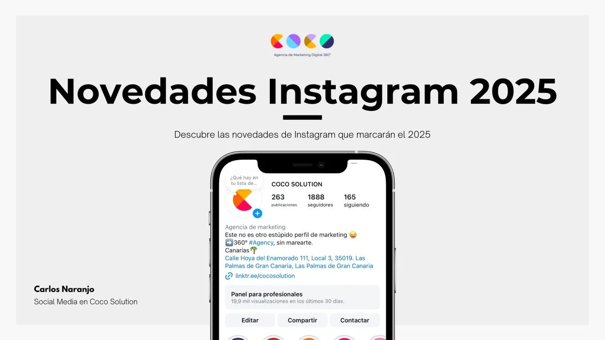 Novedades de Instagram para 2025 - Coco Solution